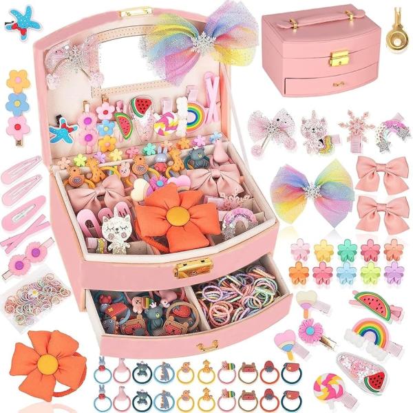 バリエーションコード : 2BJCN5FF8F「高品質な素材」ヘアアクセサリー収納ボックスは、高品質でPU素材を使用しており、防塵防水設計で、日常的なお手入れも簡単です。手持ちは持ち運びに便利です。「優れた収納ボックス」鍵付き引き出しの引出...