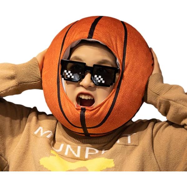 バリエーションコード : 2BJDDYK1J2「ユニークでインパクト抜群のデザイン」本商品はバスケットボールをモチーフにしたユニークなかぶり物コスプレアイテムで、ハロウィンや学園祭、各種イベントで大注目間違いなし。ふわふわ素材で被り心地も良...