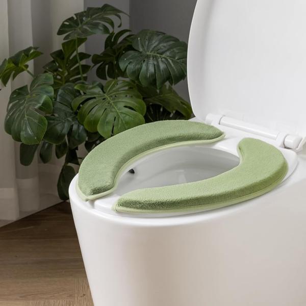 バリエーションコード : 2BJ12W12QT「優れた機能性」貼るだけ：便座にしかっり吸い込まれる素材を採用し、ズレにくい。また粘着成分がありませんので、跡も残りません。手洗いと洗濯機で丸洗いできます。繰り返し洗えても、吸着能力が弱まない。...