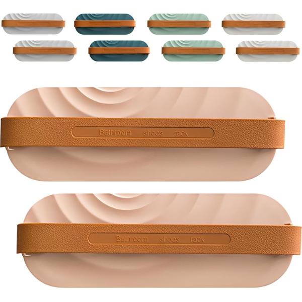 バリエーションコード : 2BJDP48S4T「スペースの有効活用」壁に掛けることで、床や収納スペースが解放され、部屋をより広々と使えるようになります。床に直置きしないので、床やスリッパ自体が汚れにくく、部屋を清潔に保ちやすくなります。「粘...