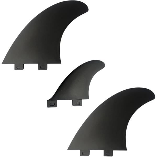 バリエーションコード : 2BJHFFHCDWFCS対応の3フィンセット。グラスファイバー強化PVCにより、高い強度と耐摩耗性を備えており、長寿命で優れた性能を発揮します。シンプルなデザインによりボードの景観を損ねません。サーフボード、パド...