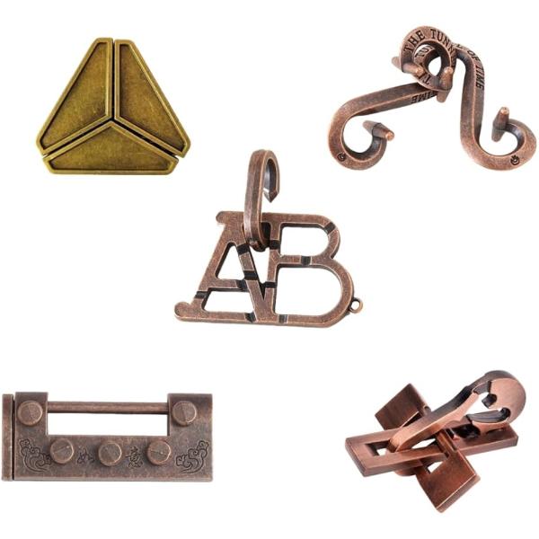 バリエーションコード : 2BJG3JRUOO「頭脳と器用さを向上」 知恵の輪は頭脳と手先のスキルを同時に鍛えることができる玩具です。難易度が高いパズルを解くことで脳トレ効果も期待できます。手先を使ってパズルを解く作業は指先の細かい動作の訓...