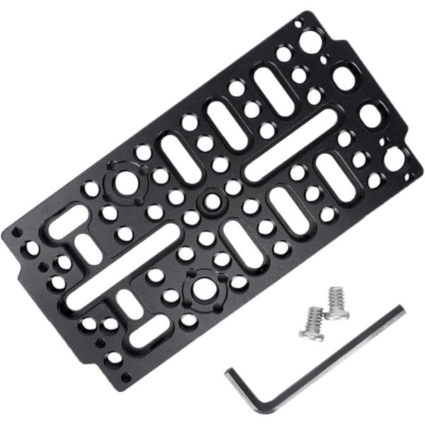 「コンパクトで軽量」本品はCNC加工によって作られ、高品質のアルミニウム合金板です。非常に軽量なうえに耐食性も良好です。美しいデザインと強度を保ちながら、軽量でカメラリグは拡張性を向上する革新的な装具です。「拡張性が大きい」本チーズプレート...