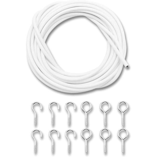 バリエーションコード : 2BJGUTH4LR「好きな長さにカット可能」お客様の窓にぴったりフィットする長さに調整できます。「簡単に取り付けできるネジフック付き」工具不要で、誰でも簡単に取り付けられます。「3つの長さからお選び可能」2m、5...