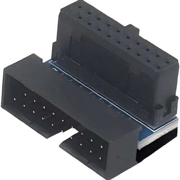 バリエーションコード : 2BJGONWWYU「特徴」PCの配線管理、干渉がある場合に役立ちます。「機能」USB 19pin/20pinを角度変更(90度)することができる。「互換性」USB 19pin/20pinの入力ポートがあるマザーボ...