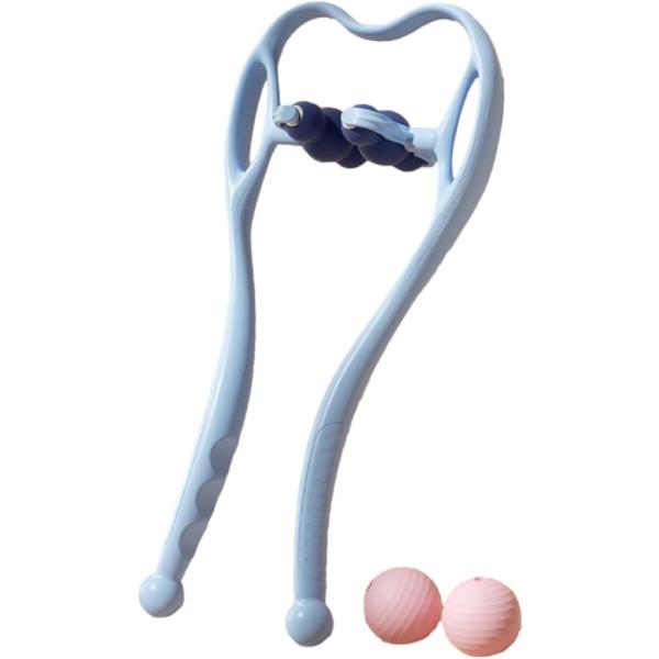 バリエーションコード : 2BJ3K42DIS「首・肩のケアに最適。」 リンパの流れを促進し、肩などをマッサージするグッズです。程よい弾力で首や肩周りのコリをしっかりほぐします。「用途に合わせて調節」 ローラーは2パターンの向きに装着が可能...