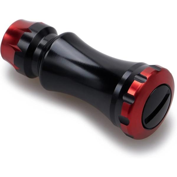 バリエーションコード : 2BJXDFTV1L「特徴」直径15mmノブ、指先接触面に合わせる設計。「サイズ」直径15mm、長35.5mm「重量」7g「素材」70シリーズ航空アルミ。「付属」ベアリング(ステンレス素材)2個、ワッシャー 5個、...