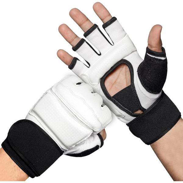 バリエーションコード : 2BJH8OY2KJ「高品質」オープンフィンガーグローブは、高品質の材料を使用して作られており、耐久性と快適さを兼ね備えています。これにより、長時間のトレーニングでも手が疲れにくくなります。「総合格闘技専用」オープ...