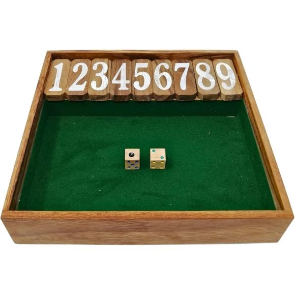 バリエーションコード : 2BJ510YYOKKINOKINO ジャックポット ダイス ボードゲーム サイコロ ゲーム Jackpot Dice Game (グリーンL)m角