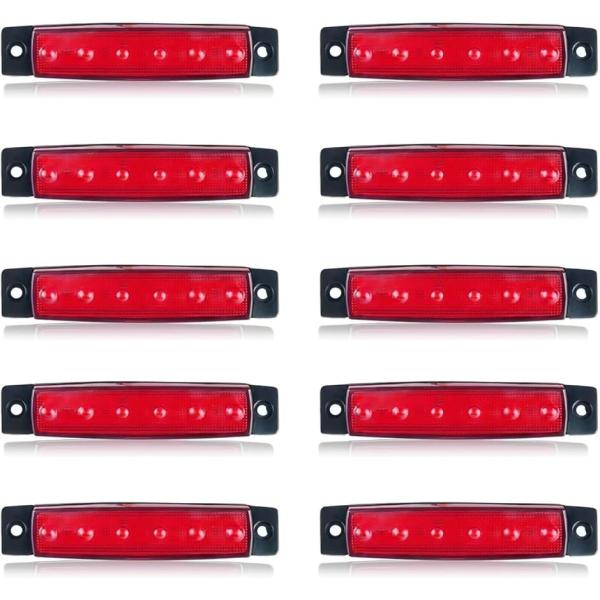 バリエーションコード : 2BJ5R53CJI・サイドマーカー の特徴：LED 6連 で 12V から 24V 兼用 の　10個 セット となります。・高輝度 LED 採用で明るい：夜間や悪天候時には車両の横方向からの視認性が求められるため...