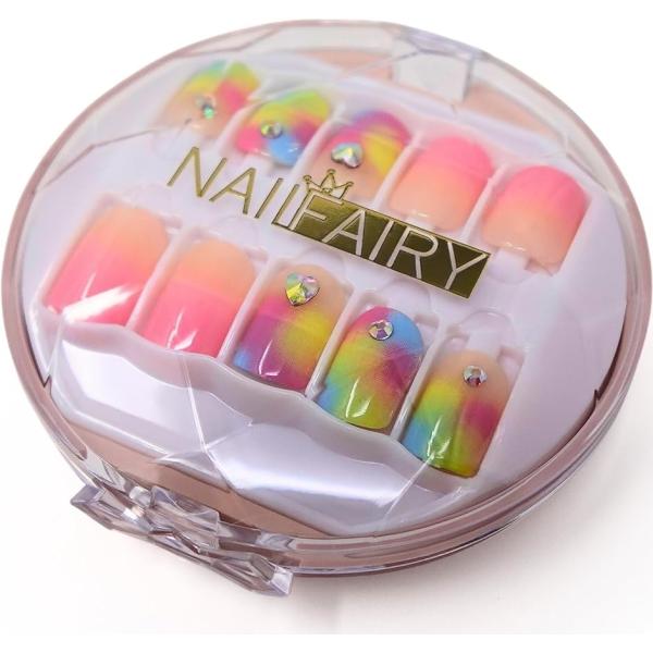 バリエーションコード : 2BJKIP886P「ネイルチップ 30pcs」鮮やか、可憐、華やかに彩られます。ショートタイプで普段使いにも最適です。短めで自然な印象かつ、さりげなさが好印象。「デザイン」多彩なバリエーションだから見つかる。可愛...