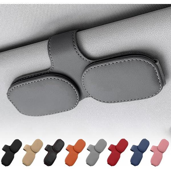 バリエーションコード : 2BJL40PTRC「高級感」車内をエレガントに彩るLEZARINOメガネホルダー。高品質PUレザーを採用し、耐久性と上質な手触りを実現。汚れや高温にも強く、車内のアクセサリーとしても。メガネを傷つけず、車内を洗練...