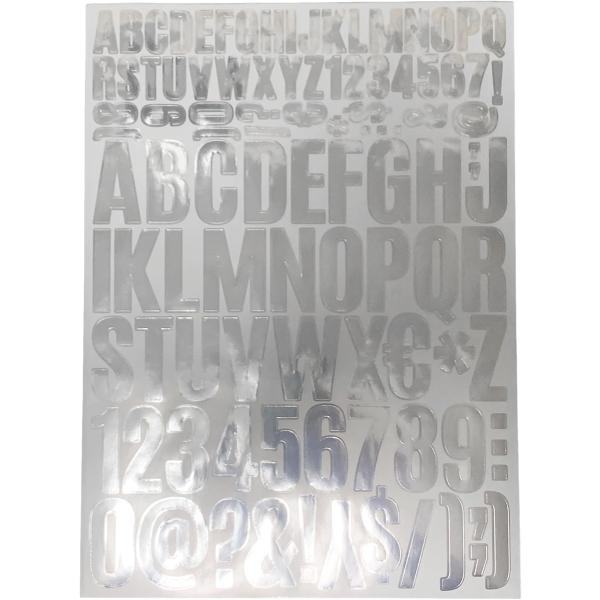 バリエーションコード : 2B9WK1XOQ1シルバーカラーのアルファベットと数字シールの5シートセットです。ウィンドウディスプレイなどにご利用ください。防水仕様なので屋外で使えます。用途例：ウィンドウディスプレイでのセール・バーゲン告知　...