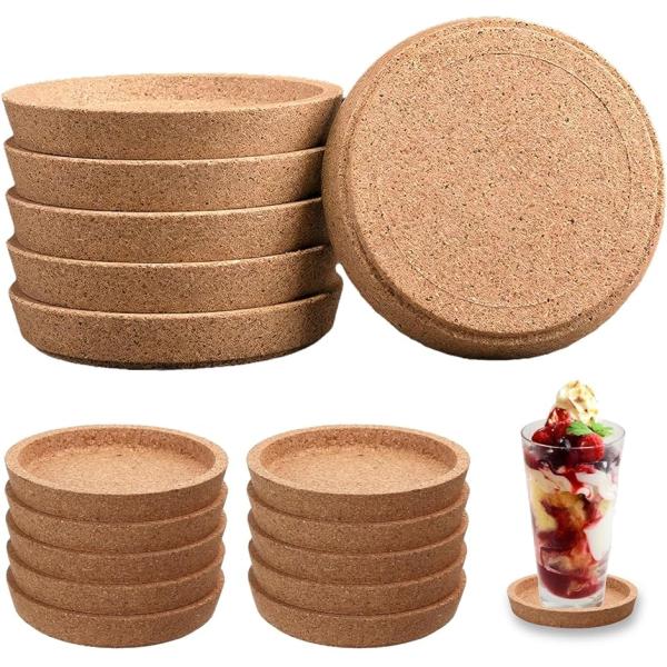 バリエーションコード : 2BJN609H1L「プレミアム品質コルクコースター」プレミアムな風格漂う丸型コルクコースターです。縁が立ち上がっている深型で、高級感がありデザイン性も抜群。十分な厚みがあるので丈夫で、水分をよく吸い、熱にも強いコ...