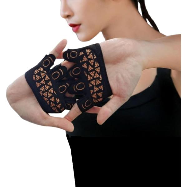 バリエーションコード : 2BJNDTG3HDこのポケットサイズのかわいいレディースハーフフィンガーグローブは、筋トレやフィットネス、ウエイトトレーニングの際に目立たずにさりげなく使えるトレーニンググローブです。手のひら部分には滑り止め保護...