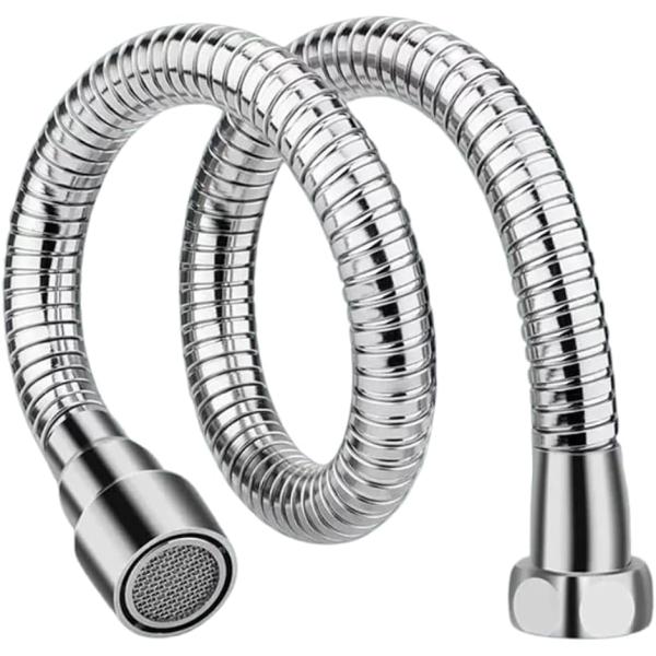 バリエーションコード : 2BJNX1U5CS「蛇口の交換に」自由に曲げ伸ばしできる、蛇口延長フレキシブルパイプです。流し台、洗面台、洗濯流し台、浴室、外部水栓、等々水道利用の幅が広がります。「節水効果あり」水ハネ防止の泡沫キャップ付きで3...