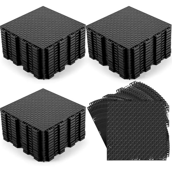 バリエーションコード : 2BJNTY9DFT「商品仕様」サイズ：1枚の寸法：25cmx25cm 厚み：1.1cm 48枚セット/約3平方メートル 。MIMIER水はけマットは簡単に設置できるメッシュタイプです。カラーは全6色となり、カラー...
