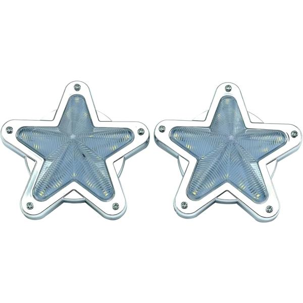 バリエーションコード : 2BJOX8WHN5星型のLEDマーカーランプで、12-24V対応で汎用タイプのサイドマーカーです。レトロな雰囲気であなたの愛車をより一層オシャレに引き立てます。トラック、トレーラー、キャラバン、キャンピングカー、...