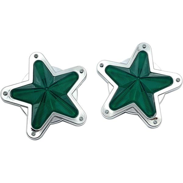 バリエーションコード : 2BJOX8WHN5星型のLEDマーカーランプで、12-24V対応で汎用タイプのサイドマーカーです。レトロな雰囲気であなたの愛車をより一層オシャレに引き立てます。トラック、トレーラー、キャラバン、キャンピングカー、...