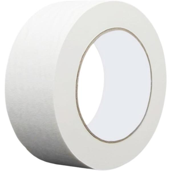 バリエーションコード : 2BJOJT6KI5「幅広・長めのマスキングテープ」 塗装作業や絵画用に最適な養生テープです。幅広で幅50mm、長さ50mの大容量なので、広い範囲をカバーできます。塗装面の区別がしやすい無地白色タイプです。「はって...