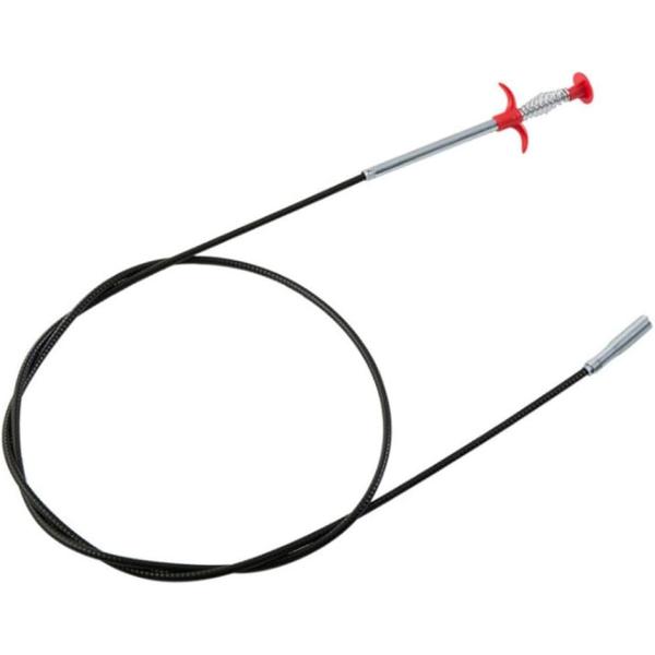 バリエーションコード : 2BR2VVOCHJ「柔軟なワイヤー」曲がりくねった排水溝でも、このワイヤーならスムーズにゴミを除去できます。トイレやシンク、台所などの詰まりに効果的です。「ゴミをしっかりキャッチ」レバーを引くと先端から爪が出てき...