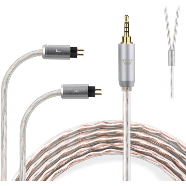 バリエーションコード : 2BJOILPTQP「クリアな音質を実現する」導体には、高純度無酸素銅（OFC）を採用、信号の歪みや伝送ロスを抑え、明瞭感ある中高域と表現豊かな低域を実現。「4芯編み込み構成を採用」1芯あたり30本の4芯構成にする...