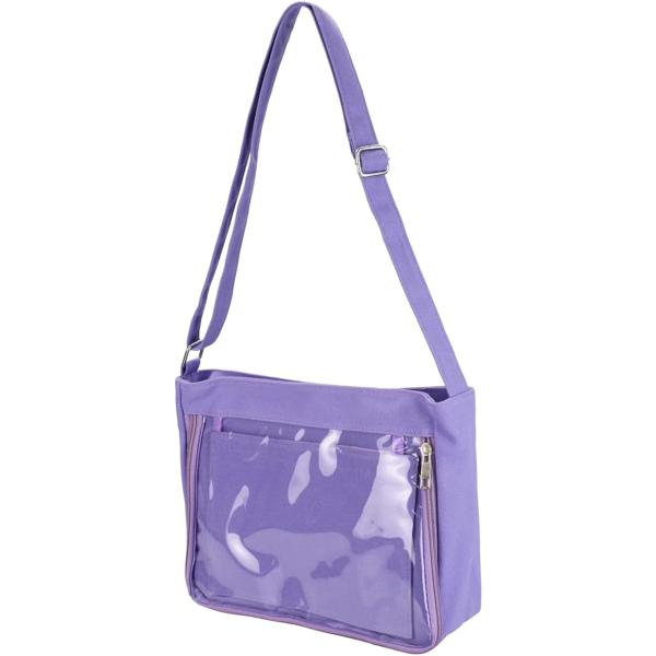 バリエーションコード : 2BJ04KG4VD大好きな推しグッズと一緒にお出掛けできるショルダーバッグです。ショルダーベルトは自由に長さを調節できるため、身長・体格・性別を選ばずどなたでもお使い頂けます。コレクションのアクキーや缶バッジをア...