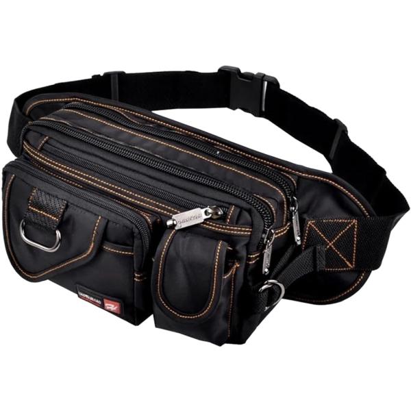 バリエーションコード : 2B4KNIX8PC「特徴」収納性に長けた、ウエストポーチ、ウエストバッグにも使える2wayレギュラーサイズ。ポケットもたくさんあって、背面ポケットもありで便利。日常防水タイプ「耐久性の優れた素材」厚手のナイロン生...