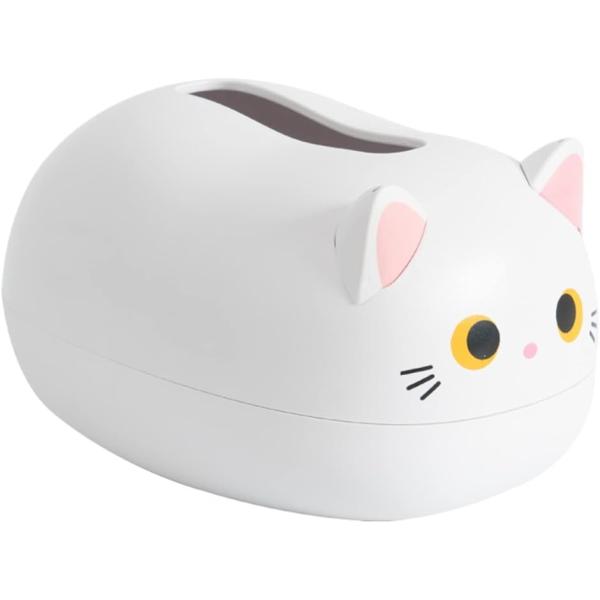 バリエーションコード : 2BJP6FCQK3かわいいネコちゃんのティッシュケースです。インパクトのあるデザインですがインテリアに溶け込むデザイン性で、部屋に置くだけで雰囲気を楽しめるのでオススメです。オフィス、カフェ、喫茶店、バー、レスト...