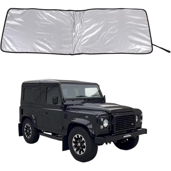 「適合車種」：ランドローバー ディフェンダー 90 110 2004〜2018。「素材」：高品質の素材を使用し、国際品質認証の優れた品質です。環境への無公害、健康に影響を与えず。色や形が変わりません。「商品内容」：車のx１。耐久性に優れた車...