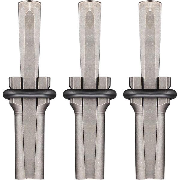 バリエーションコード : 2BJPLY151P・セリ矢は、コンクリートや石割りのために使用する道具（ストーンスプリッター）です。3本1組で、くさびに似た形状をしており、真ん中の矢を打ち込み石材が割れる仕組みです。・シンプルな作りのセリ矢です...