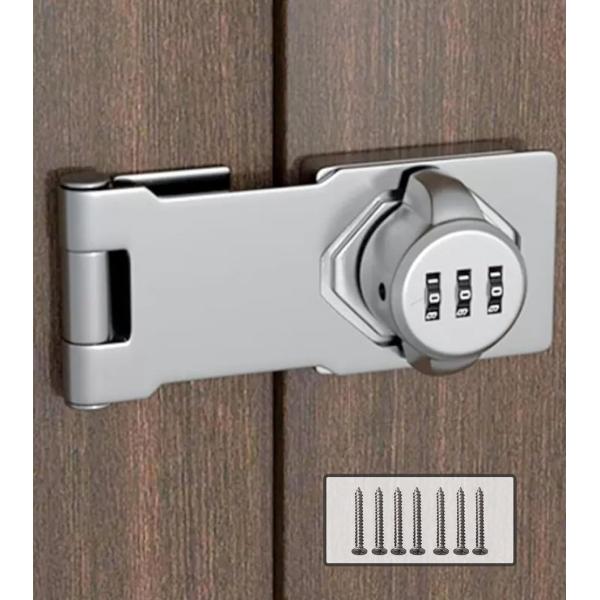 バリエーションコード : 2BJPLI5XWO「商品サイズ/90度タイプ」横9.7cm x 幅4.6cm x高2.6cm「商品サイズ/フラットタイプ」横11cm x 幅 4.6cm x x高2.6cm「セット内容」鍵本体 ネジ7本 ネジ取付...