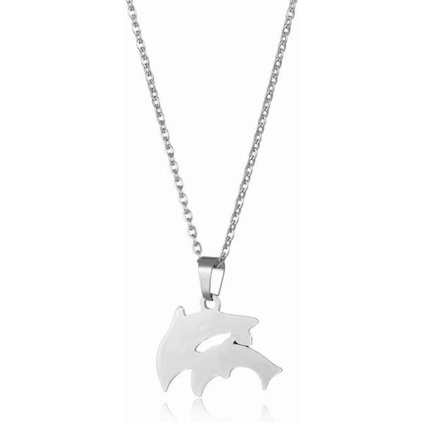 バリエーションコード : 2BJPQSONCJシンプルなアニマルモチーフの人気ネックレス「サイズ」ネックレス長 約45cm (+5cmの延長チェーン付き） / チェーン幅：約0.12cm「素材」ステンレス合金 / サビや汚れに強く耐久性抜群...