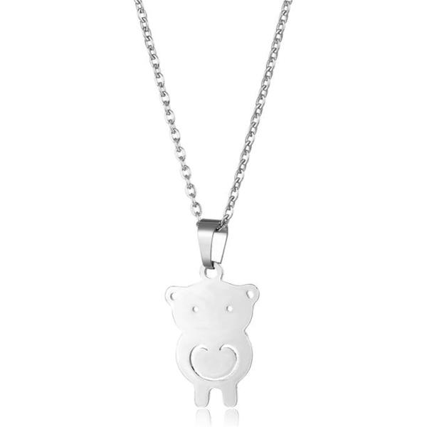 バリエーションコード : 2BJPQSONCJシンプルなアニマルモチーフの人気ネックレス「サイズ」ネックレス長 約45cm (+5cmの延長チェーン付き） / チェーン幅：約0.12cm「素材」ステンレス合金 / サビや汚れに強く耐久性抜群...