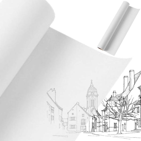 バリエーションコード : 2BJQJKH6WP「幅広い用途で使用可能」建築や設計などを行う際や製図や図面制作にも使えるトレーシングペーパーです。デザイン画の作成や手工芸品などの制作にも活用できます。写真撮影時にはディフュージョントレーシング...