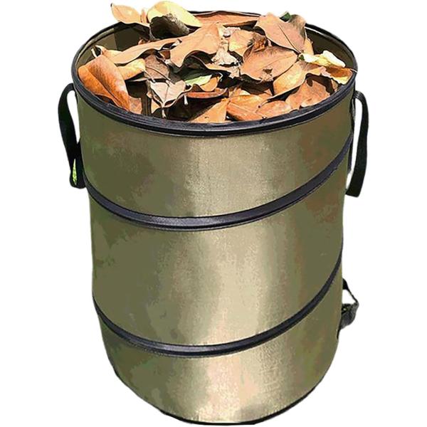 バリエーションコード : 2BJQQHUVLK草集め・落ち葉集めなどに活躍する、大容量の折り畳み式ガーデンバッグです。ホップアップ式で簡単に展開・自立します。取っ手つきで持ち運びも用意。使わない時はコンパクトに収納可能です。ガーデン・農業・...