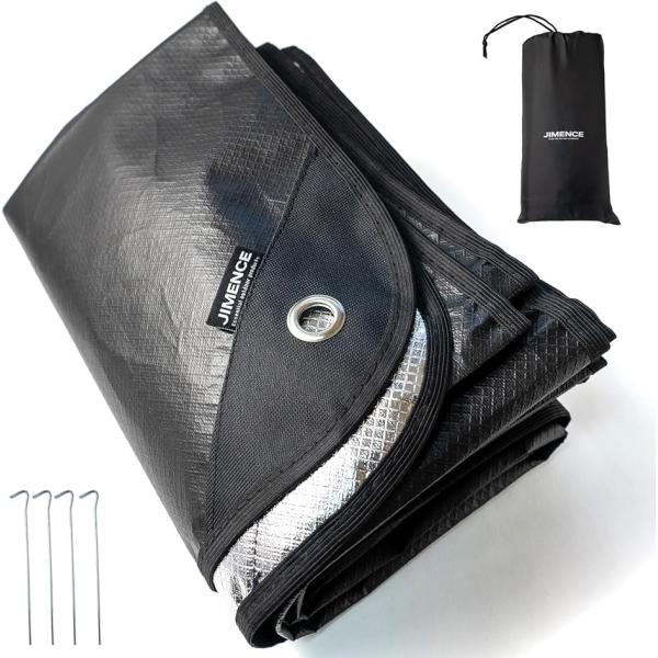 バリエーションコード : 2BJQD940FH「サイズ」展開時：150x210cm（1〜3人用）｜収納時：15x6x29cm（重量：530g /シート本体420g+付属品110g）「軽量コンパクト」クッション性を削ぎ落とした代わりに薄くコン...