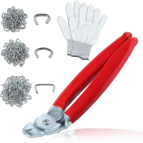 パッケージの詳細:ホグリングプライヤー キットには、 ホグリングプライヤーx 1個、3/4ホグリング x 200個、1/2ホグリング x 150個、3/8ホグリング x 150個、手袋 x 1ペアが含まれています。用途:これらのホッグリング...