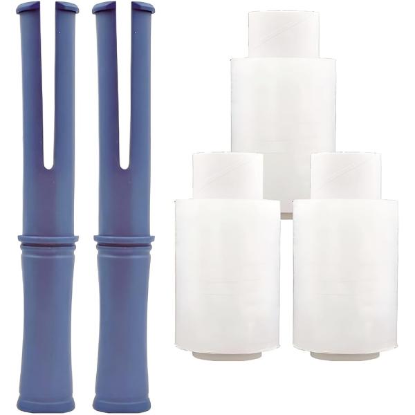 バリエーションコード : 2BJQU2XQ1I面倒な梱包作業が一気に楽になる、ハンディラップ、取っ手付きのストレッチフィルムです。古新聞や段ボールの梱包、また引っ越しの梱包作業に1つあると、とっても便利。 ラップにハンドルを挿し込んで使用。...