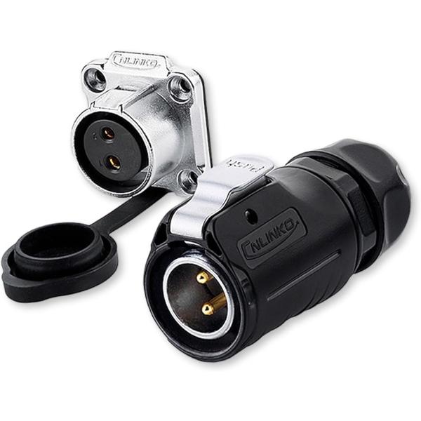 バリエーションコード : 2BJR39UUS9商品仕様 ： オスプラグx1、メスソケットx1、取り付け穴：Φ21mm。取り付けネジ穴：Φ3.2mm。ネジとナットx4耐久性抜群 ： 様々な電子機器や構造物に使用されており、その耐久性と防水性能...