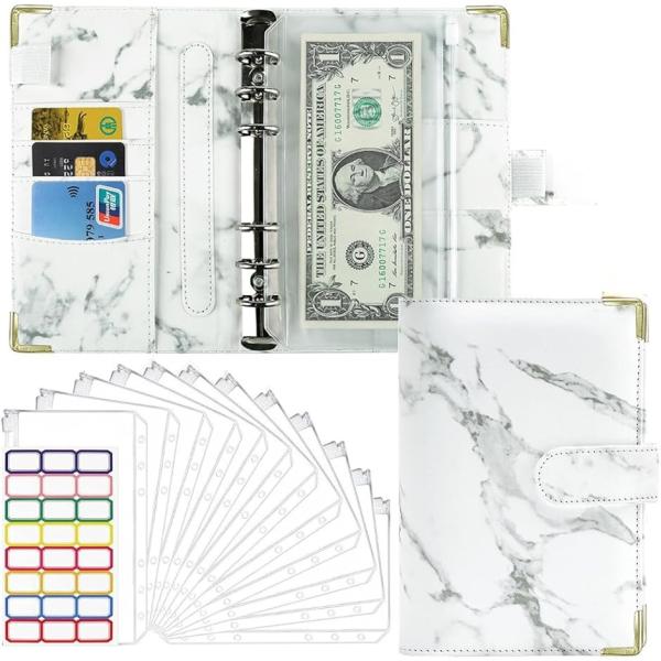 バリエーションコード : 2BJRKLFIKC「大容量予算バインダー」手帳カバー（6穴リングルーズリーフバインダー）、ファスナー付きPVC素材のファイル12枚、ラベル24枚が含まれる。予算管理バインダー一式です。「ラクラク予算管理」月間のお...