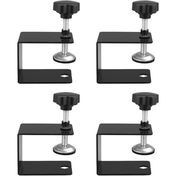 「あると便利なクランプ4個セット」様々な用途で使える便利なクランプ４個セットです。長いスクリューを上下に回転させることで、クランプとボードの間隔を簡単に調整可能です。「回しやすく固定しやすい」梅の形のハンドルで回しやすく固定しやすいです。ま...