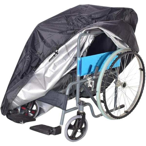バリエーションコード : 2B9JNKQUND「車いすの屋外保管に最適」屋内屋外問わず車いすの保管ができるカバーです。サッとかけるだけで ホコリや汚れから守ることが出来ます。「防水・撥水仕様で雨でも安心」高品質素材のオックスフォード生地を採...