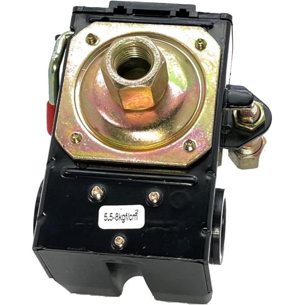 バリエーションコード : 2BJSQ8Q9SP「用途」：圧力スイッチ（エアコンプレッサーの圧力が設定値に達するとコンプレッサーを自動的に起動・停止させる装置）の汎用交換品です。エアーが漏れる、コンプレッサーの圧力が上がらない、といった故障・...