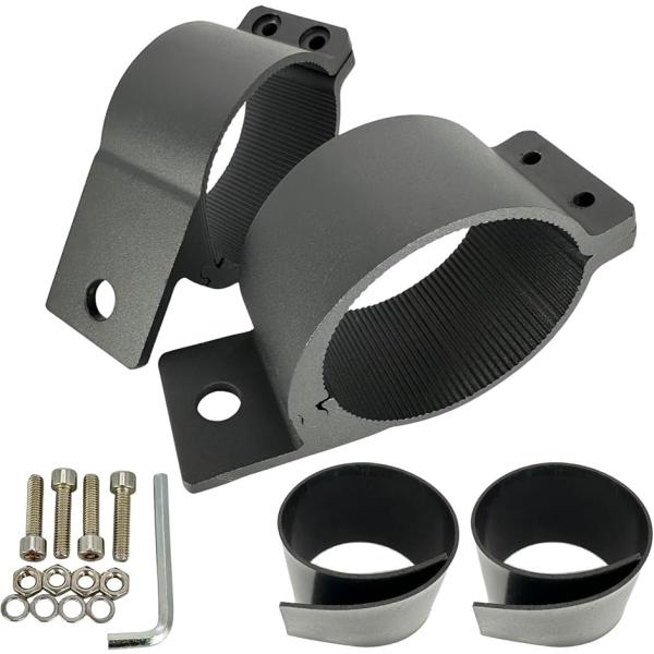 バリエーションコード : 2BJSYV9XJ9ステー2個セット。フォグランプやバーライト、アンテナなどを取り付ける事ができるステーです。車のバンパーやパイプ、グリルガード、ルーフラックなどに設置可能です。ゴム製のシートを付属しております。ゴ...