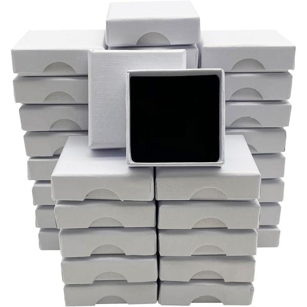 バリエーションコード : 2BJUPVQLV6「嬉しい大容量36個セット」ハンドメイド商品用のパッケージやプレゼント・ギフトボックスとしておすすめ。指輪、ピアス、イヤリング、ネックレス、ブレスレット等の小さめのアクセサリーの収納や販売用にも...