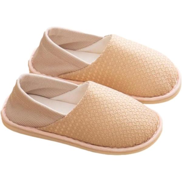 バリエーションコード : 2BJURK01YF・細かいチェック柄と繊細なレース模様がフェミニンでかわいいルームシューズが入荷しました。・かかと付き室内履きですが折ってかかとを踏んで一般的なスリッパと同じように履いてもOKな2wayタイプです...