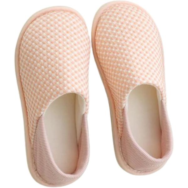 バリエーションコード : 2BJURK01YF・細かいチェック柄と繊細なレース模様がフェミニンでかわいいルームシューズが入荷しました。・かかと付き室内履きですが折ってかかとを踏んで一般的なスリッパと同じように履いてもOKな2wayタイプです...
