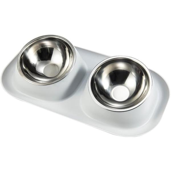 バリエーションコード : 2BJV1X43KD＊　高品質ステンレス製： エサ皿はステンレス製であり、錆びにくく、丈夫で長寿命な素材を使用しています。＊　傾斜デザイン： 15度の傾斜が設計されており、ペットが快適な姿勢で食事できるようになって...