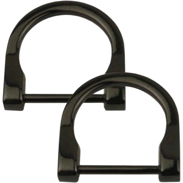 バリエーションコード : 2BJV6JUUYCバッグの修理やストラップの交換、レザークラフトの部品としてなど、色々使えて便利なU字型Dリング（Dカン）のご紹介です。こちらのDリングは、ドライバーでネジを回して開閉するタイプなので製品の縫い目...